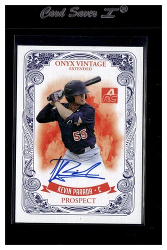 2021 Onyx Vintage Prospect EAKP 1st AUTO KEVIN PARADA RC Mets #1 Pick ...