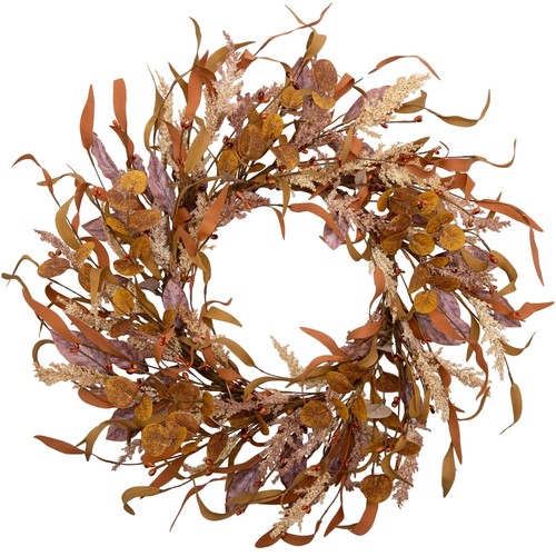 18 Inch Fall Wreath for Front Door Autumn Door Wreath Fall Decorations ...
