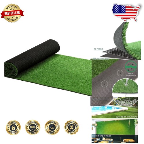 Eco-Friendly Synthetic Grass Carpet 4FTx6FT - Soft, Durable & Year ...
