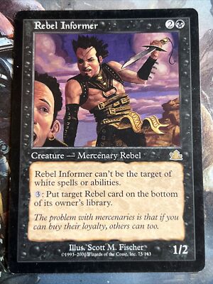 1x Rebel Informer Prophecy LP MTG Magic the Gathering x1 MKE | eBay