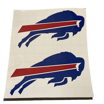NY BUFFALO BILLS NFL Vinyl Decal / Stickers For Car Van Fans Team ...