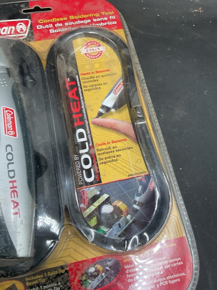 Coleman Cold Heat Cordless Soldering Tool. New In Package. NOS | eBay