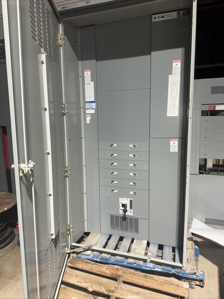 Eaton 1200A POW-R-LINE SwitchBoard 3R 480/277V 3P 4W Panel Switchgear ...