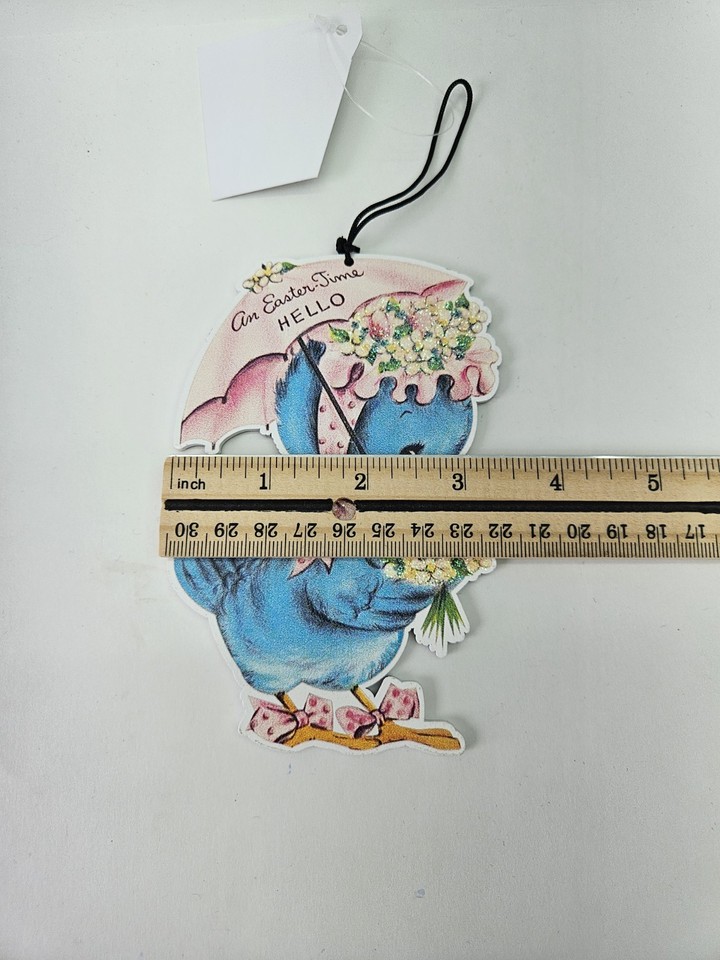 Hobby Lobby Blue Bird Easter Ornament Vintage Postcard Style Image | eBay