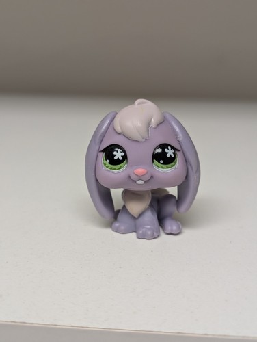 Littlest Pet Shop Cuddliest Light Purple Lop Ear Bunny Rabbit #648 ...