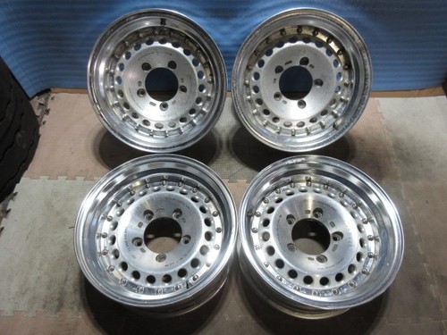 JDM SSR Lightweight! Deep rim AUSWUCH TYPE A Speedster 15 inch 7J OFF-1 ...