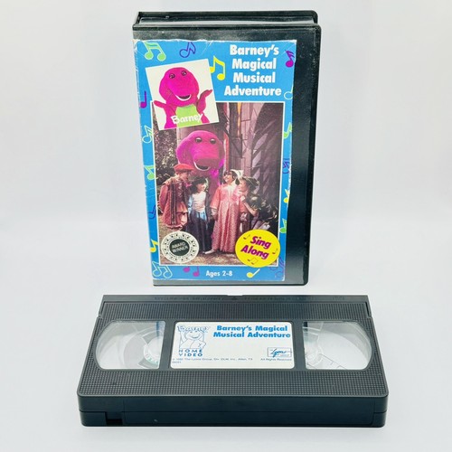 Barney Barneys Magical Musical Adventure VHS 1993 Sing Along Songs Kids ...