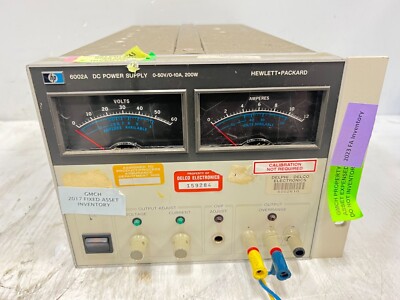 Hewlett Packard #6002A DC Power Supply | eBay