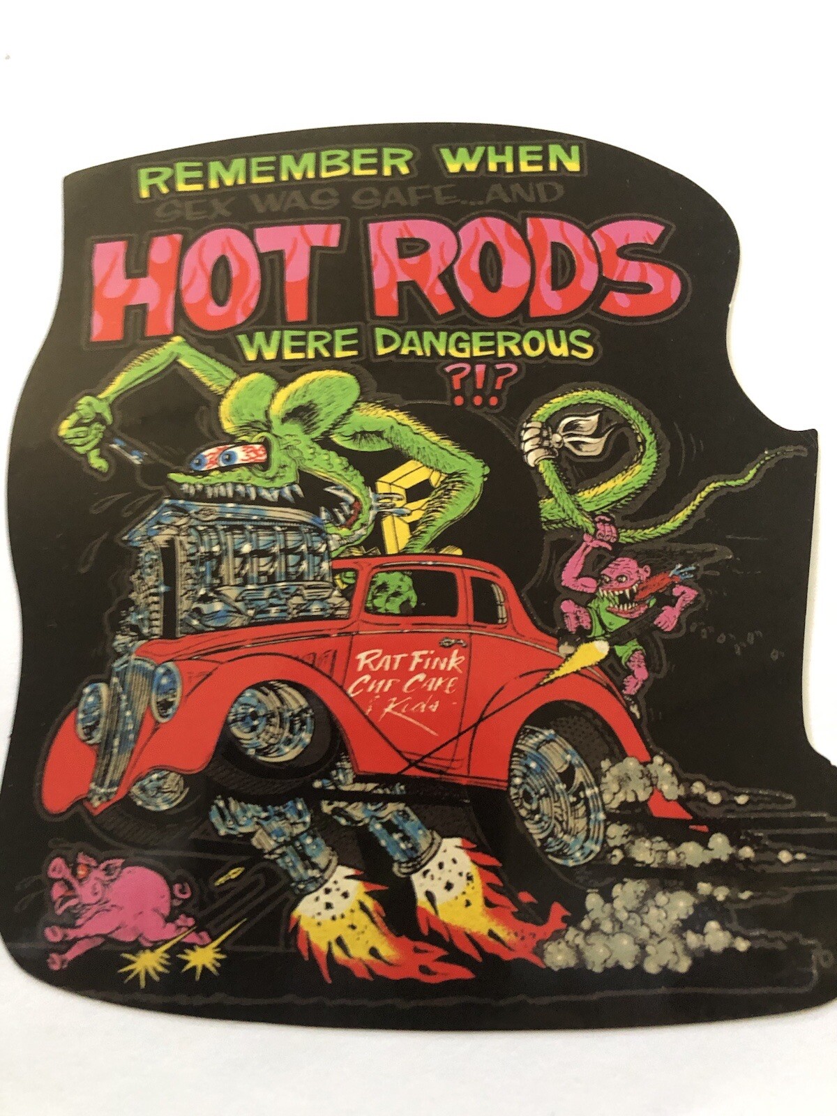 Rat Fink Hot Rod Stickers | eBay
