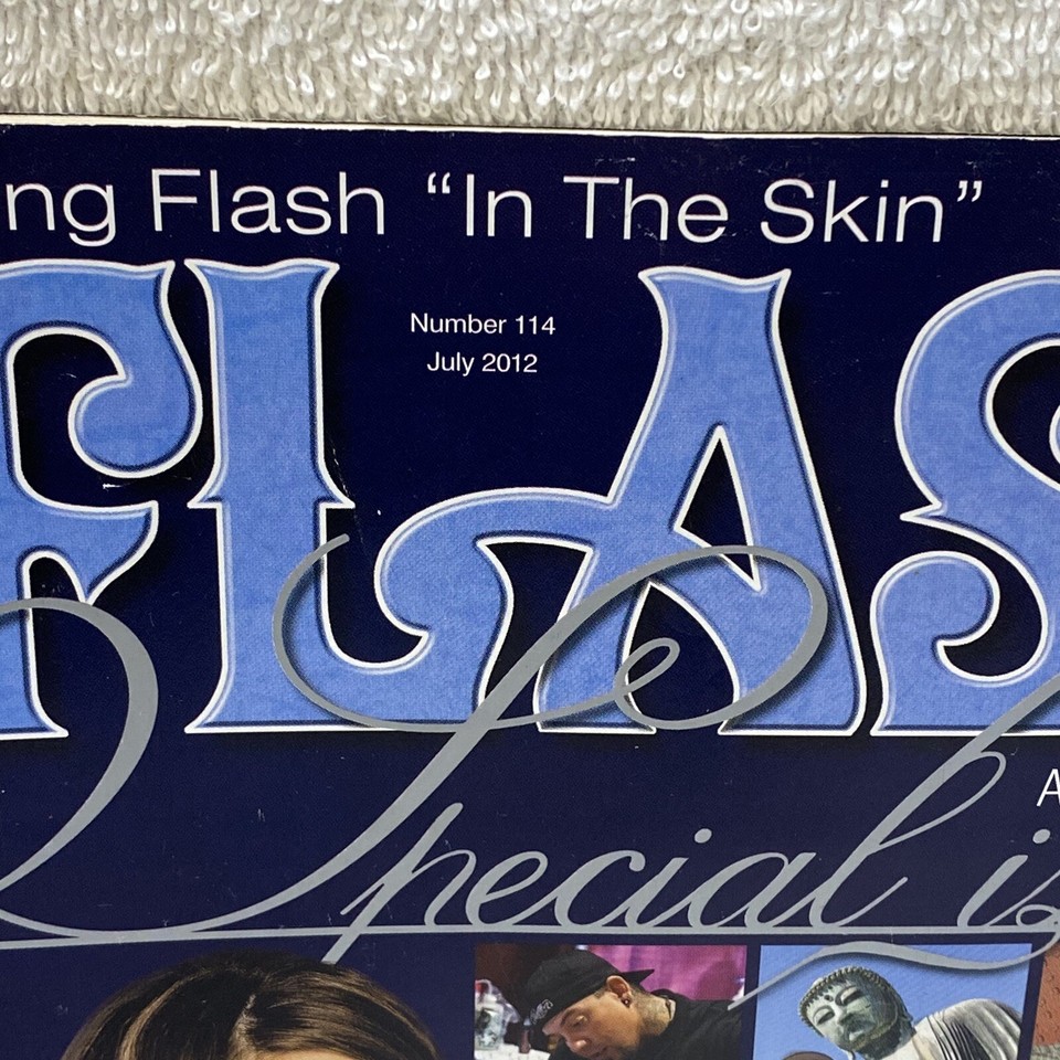 TATTOO FLASH Magazine #114 July 2012 No Ads All Color - Special Issue ...