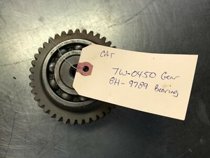 7W0450 GENUINE OEM CAT GEAR & BEARING 8H9789 Caterpillar 7W-0450 , 8H ...