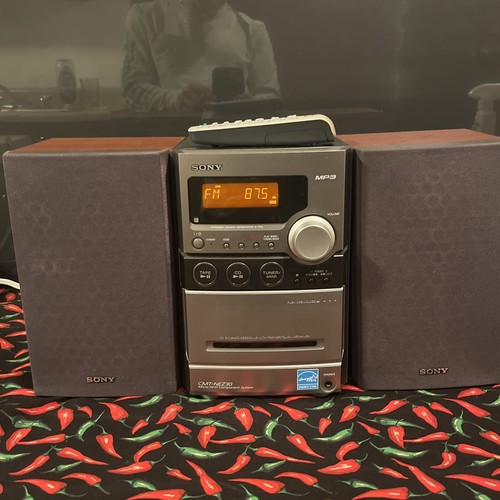 Sony CMT-NEZ30 CD/Cassette AM/FM Micro HiFi Component System | TESTED ...