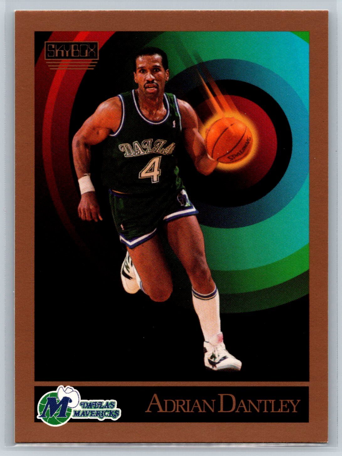 1990-91 Skybox Adrian Dantley Dallas Mavericks #61 | eBay