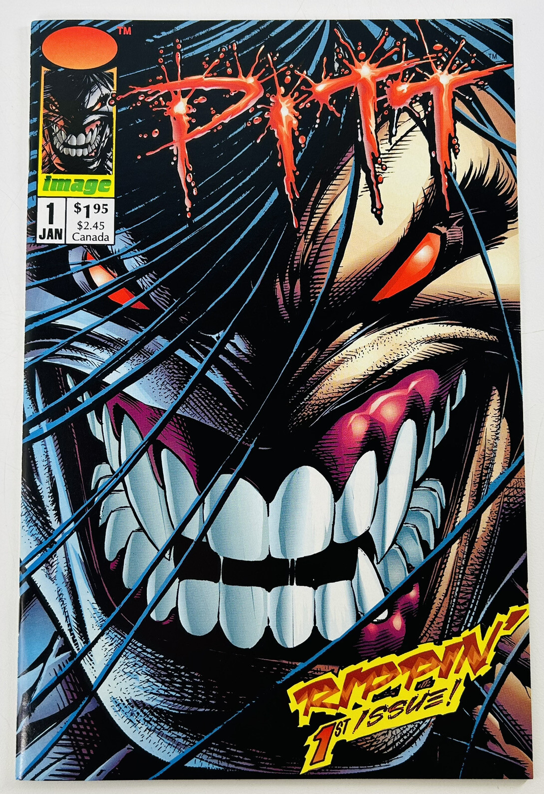 PITT #1 (1993) IMAGE COMICS 1ST APPEARANCE OF PITT NM | eBay