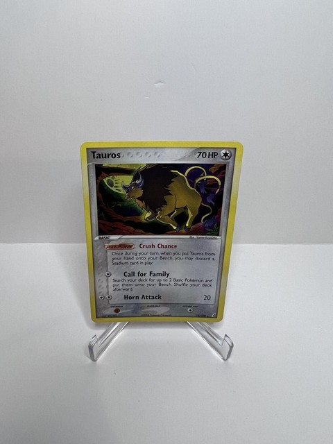 Pokémon TCG Tauros EX Crystal Guardians 12/100 Holo Holo Rare for sale ...