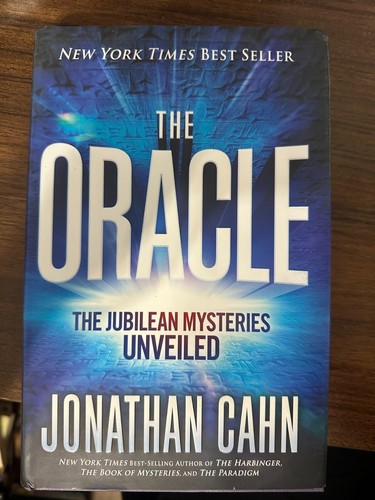 SIGNED The Oracle - Jonathan Cahn HARDCOVER Jubilean Mysteries Religion Prophecy | eBay