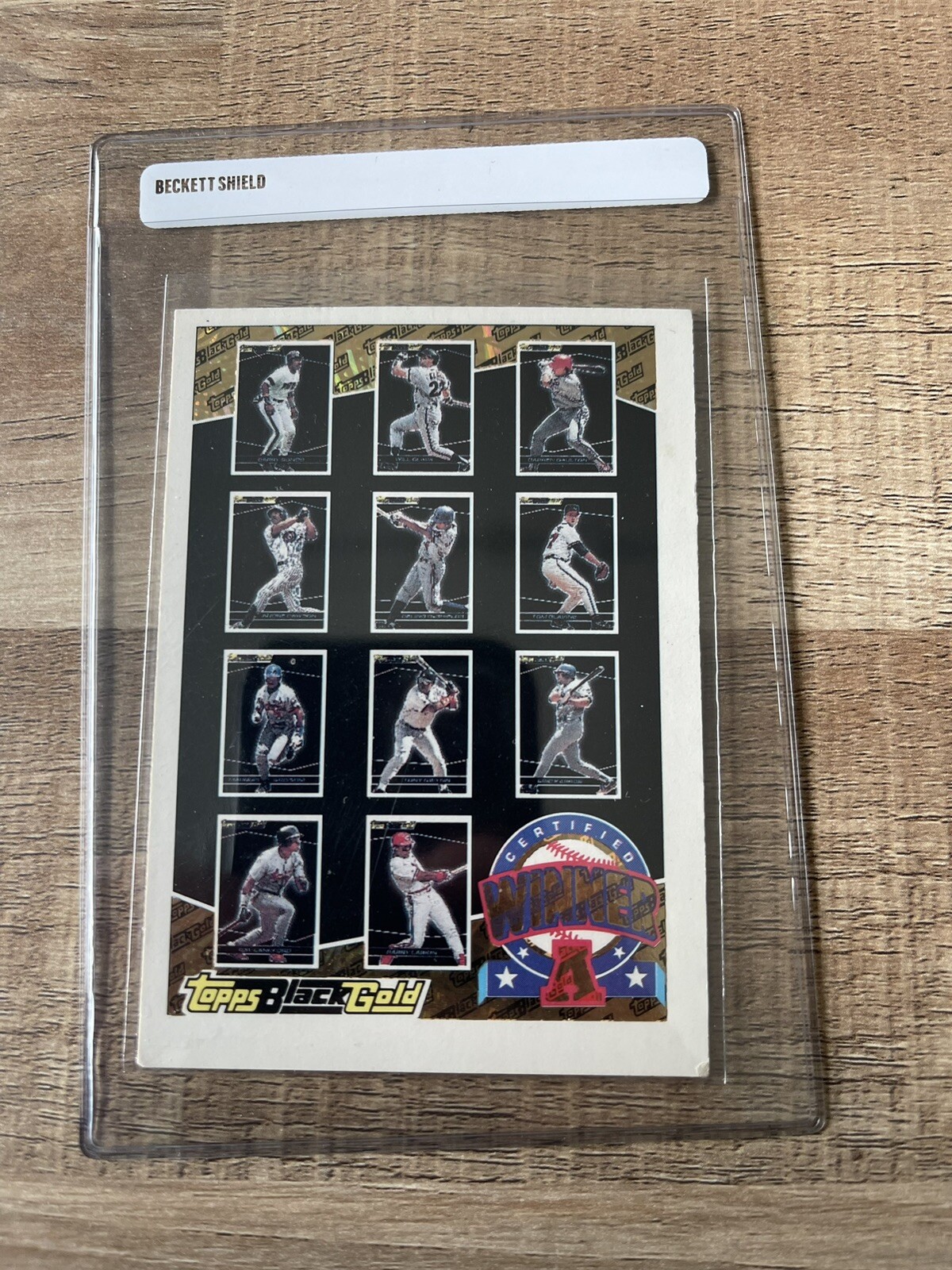 1993 Topps Black Gold Winner Checklist 1-11 | eBay