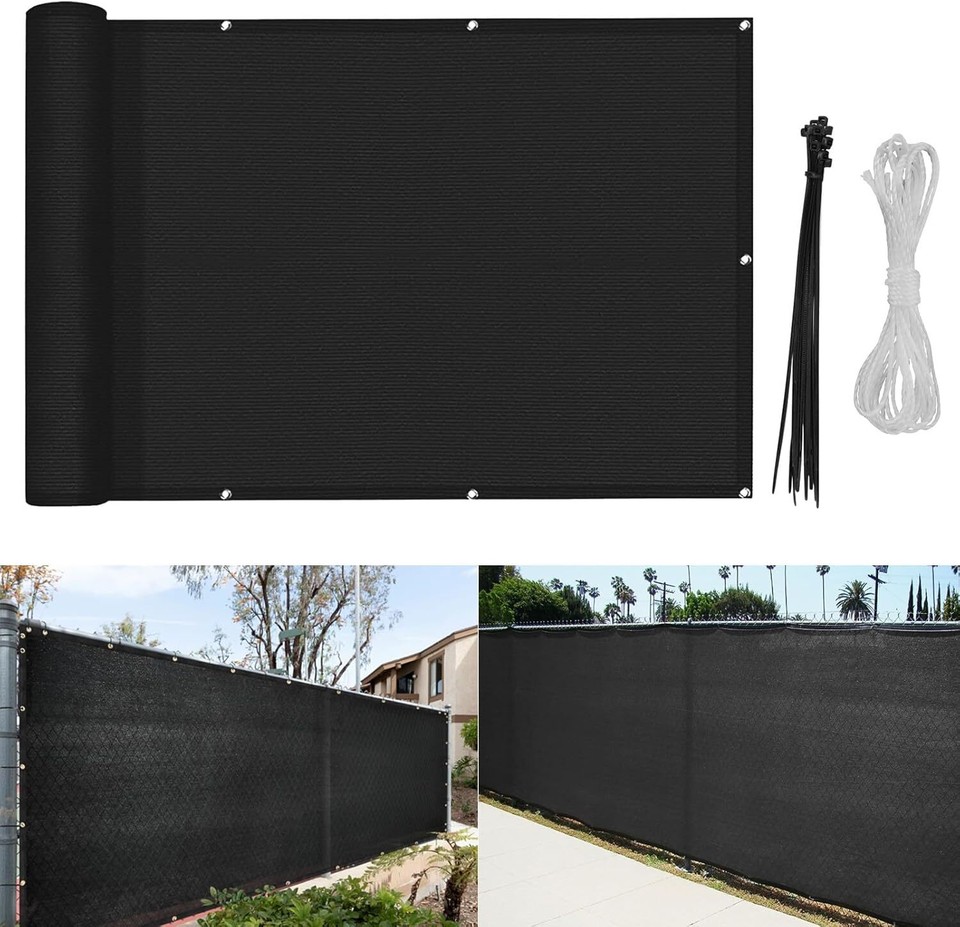5M Garden Privacy Screen Netting Fence Balcony Shade Windbreak Shade ...