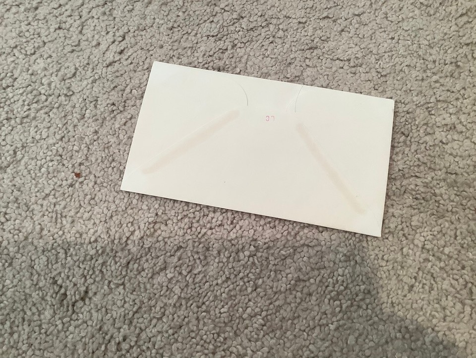 1979 WING alabama: signed FOLK ART WATERCOLOR Postal Cover GEORGE ...