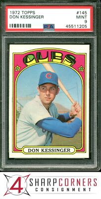 1972 TOPPS #145 DON KESSINGER CUBS PSA 9 SET BREAK | eBay