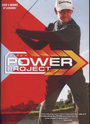 Haney Power Project 6-Disc Set DVD VIDEO INSTRUCTIONAL golfing lessons ...