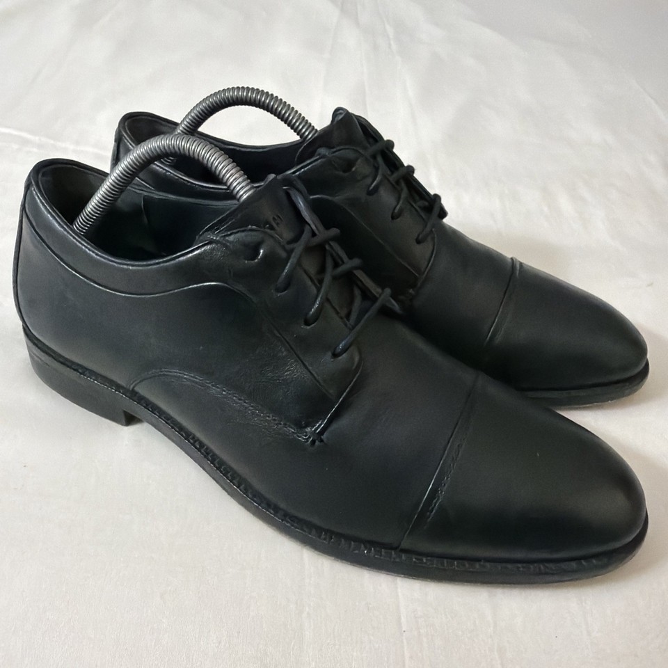 Cole Haan Men’s SZ 8.5 Grand 360 Leather Black Oxford Dress Shoes ...
