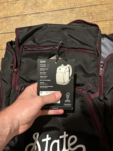 Adidas Mississippi State Baseball Team Issued Backpack NWT | eBay