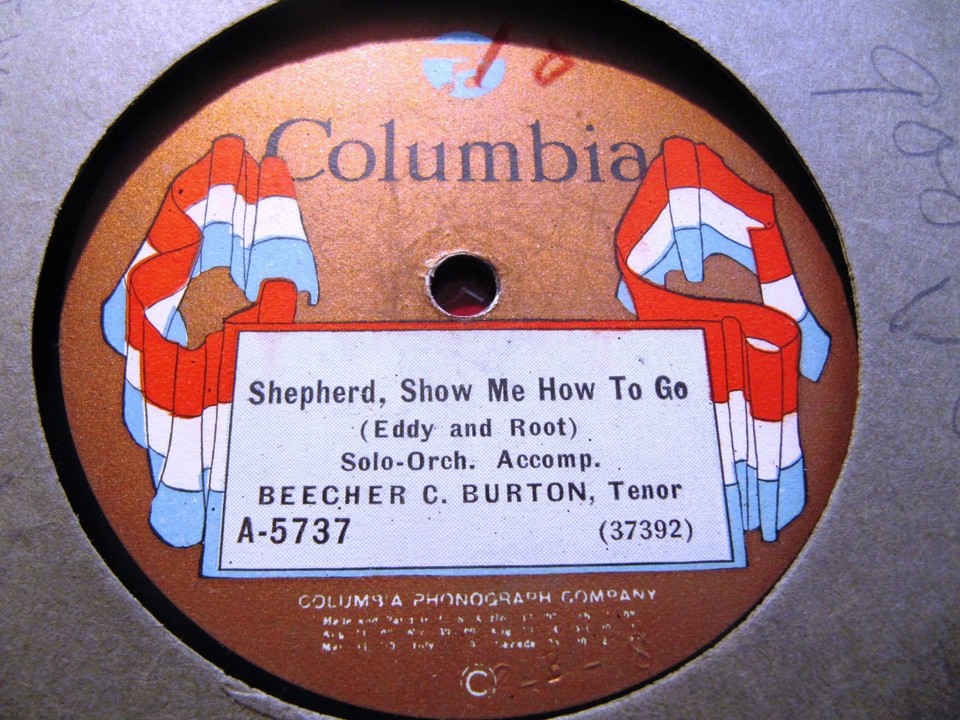 BEECHER C. BURTON 1915 Mary Baker Eddy CHRISTIAN SCIENCE HYMN Shepherd ...