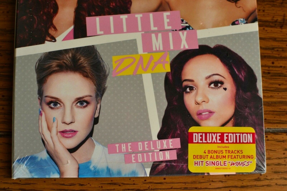 Little Mix Dna Album Cover Deluxe Version SIGNED LITTLE MIX DNA CD
