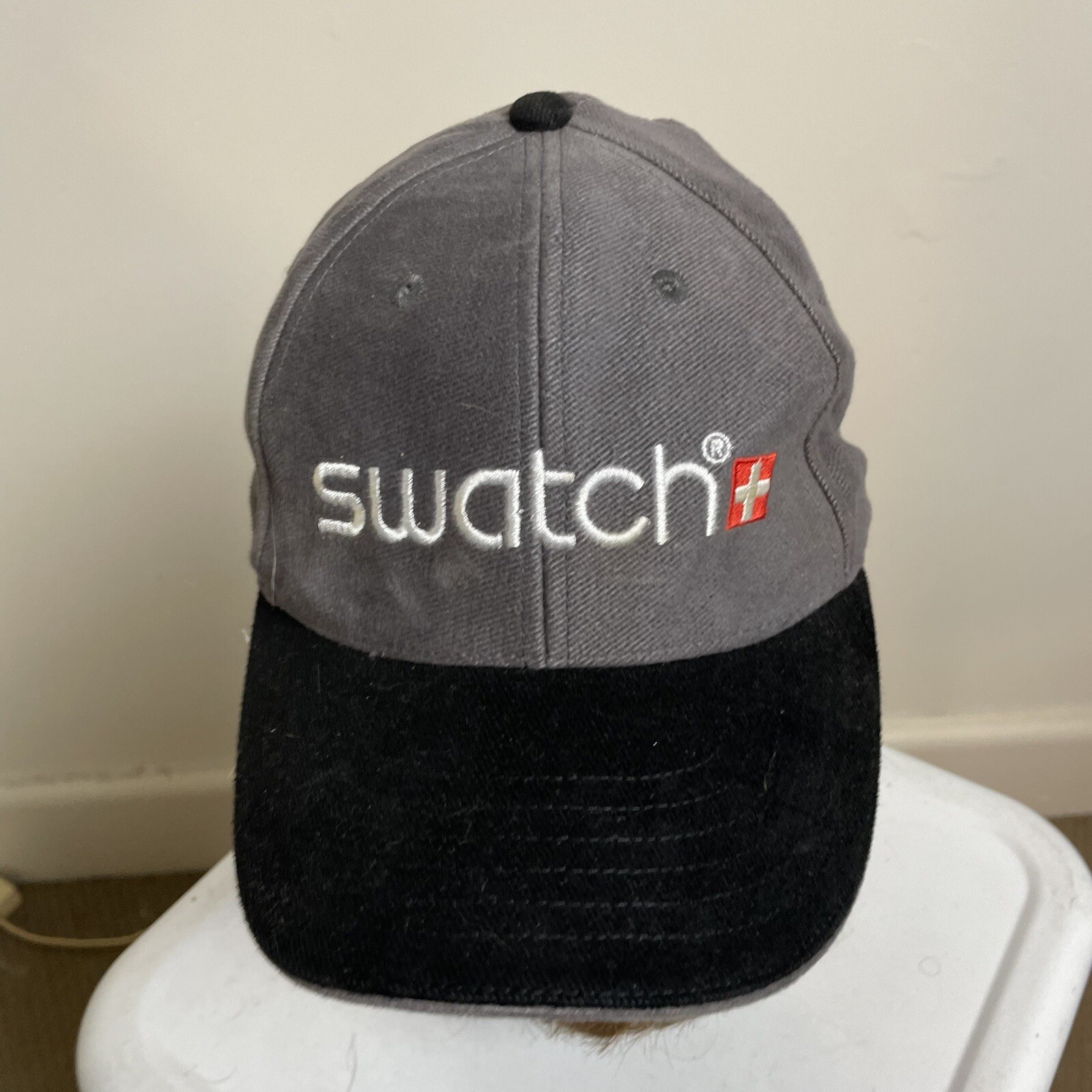 Sydney 2000 Olympics Hat Swatch Grey Embroidered OSFA… - Gem