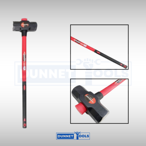 14Lb Sledge Hammer Fibreglass TPR Handle Demolition Post Driving Tool ...