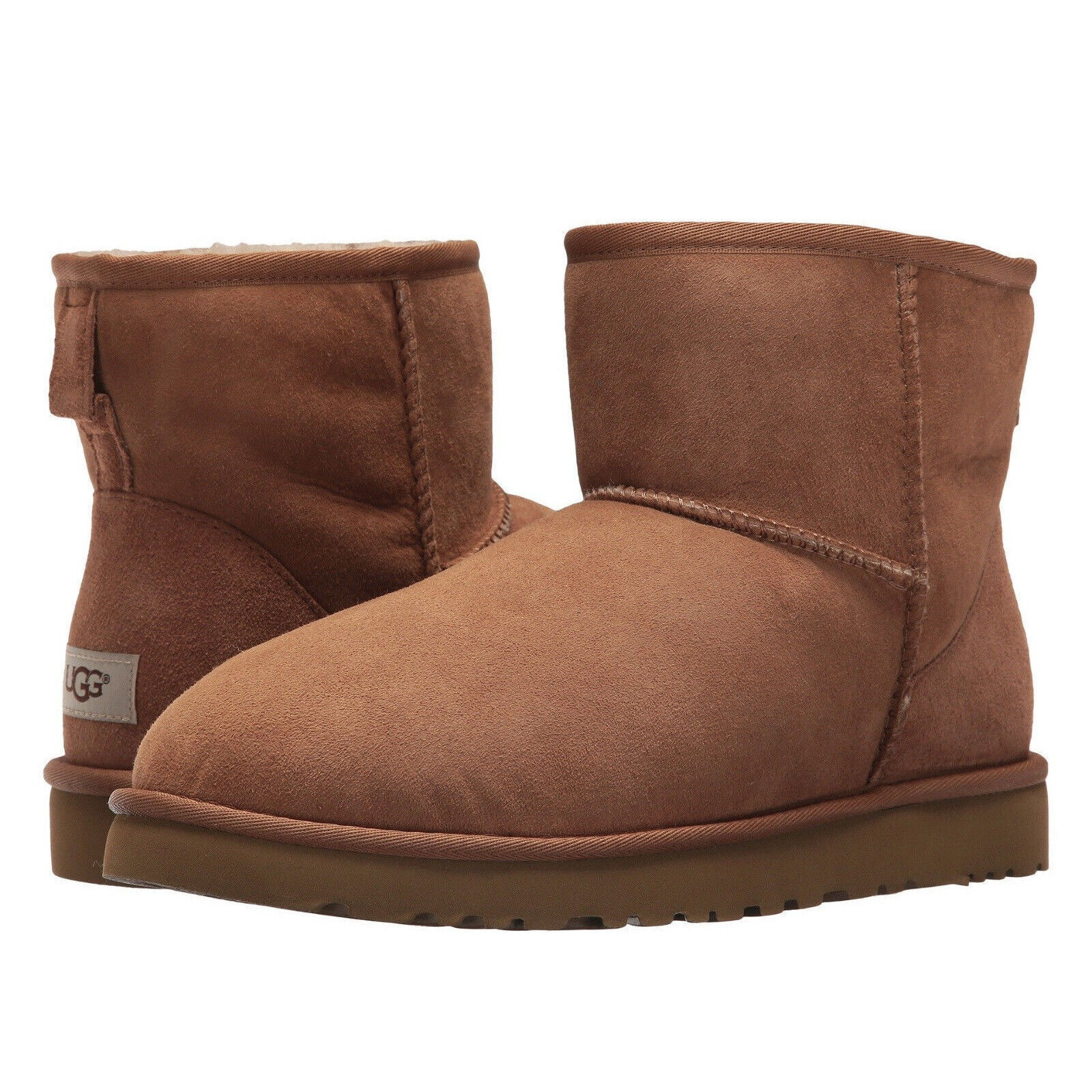 UGG Classic Mini Men's Boots - Chestnut Twinface, US 9 for sale online ...