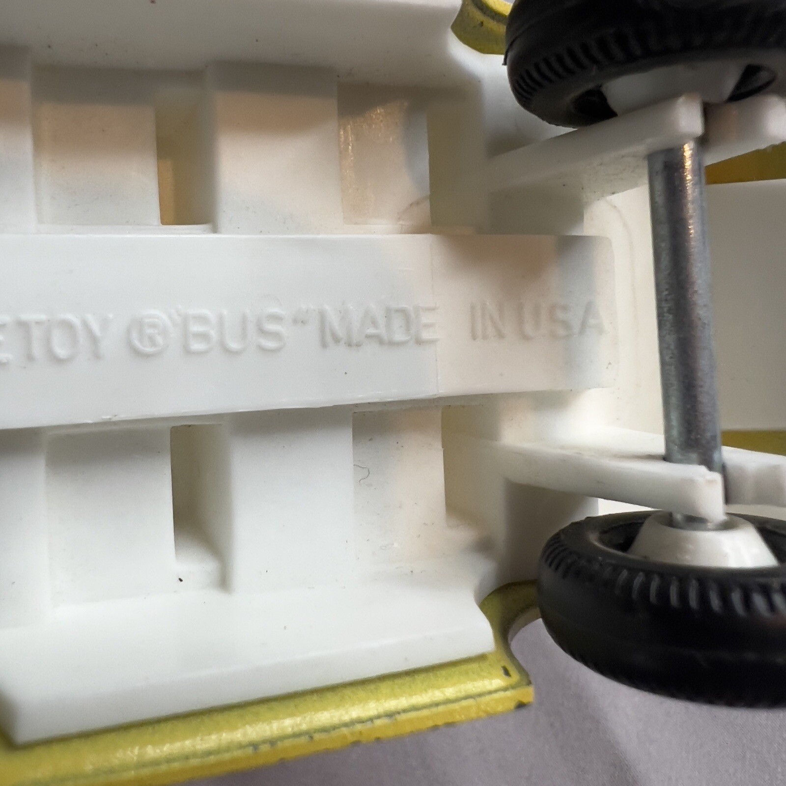 *1970 Tootsie Toy Die Cast Yellow #1290 Buzy Bee Bus Excellent Cond | eBay