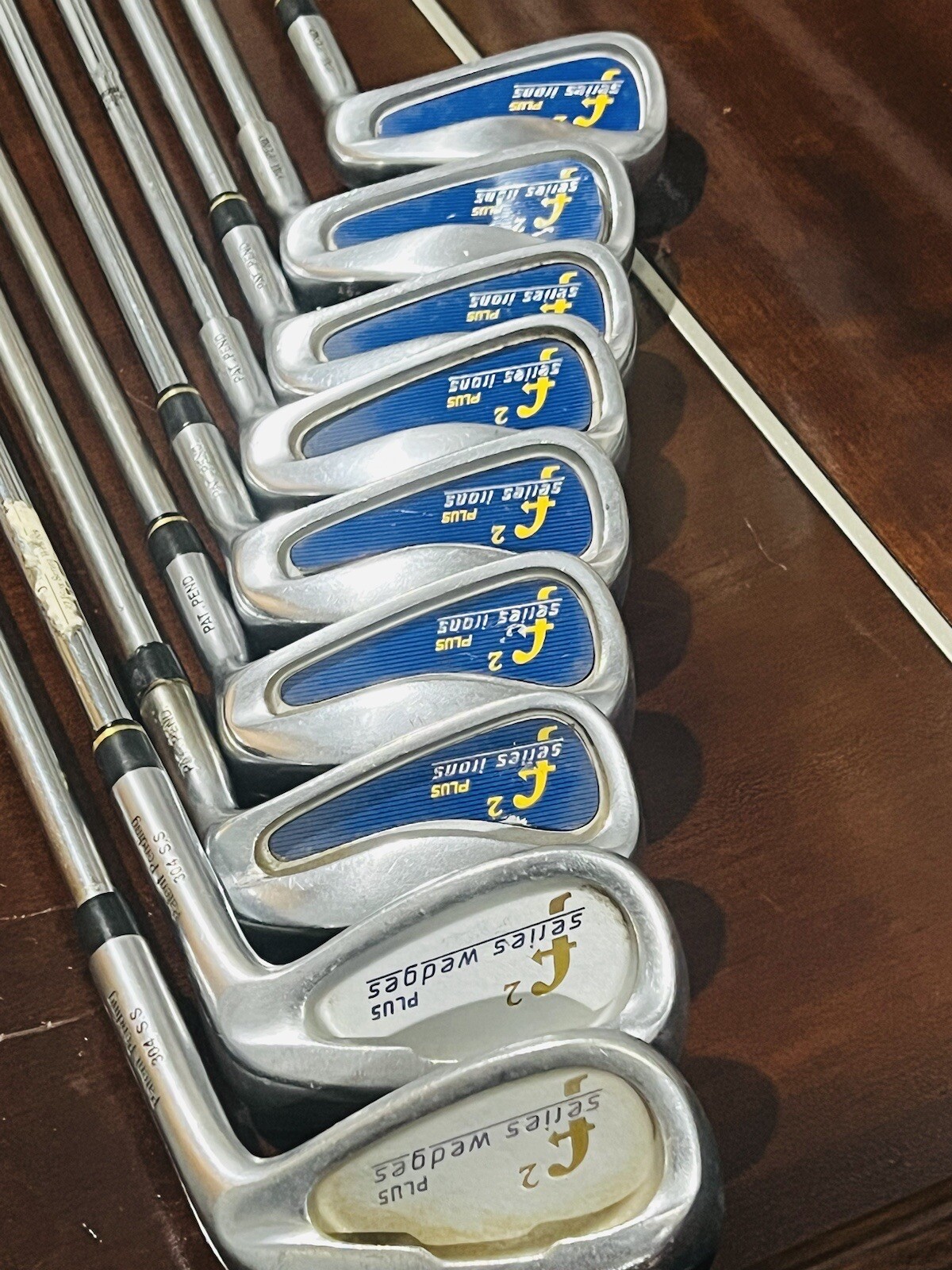 Face Forward F2 Plus Iron Set, RH Golf Clubs, Original Shaft, 4-PW 52 ...