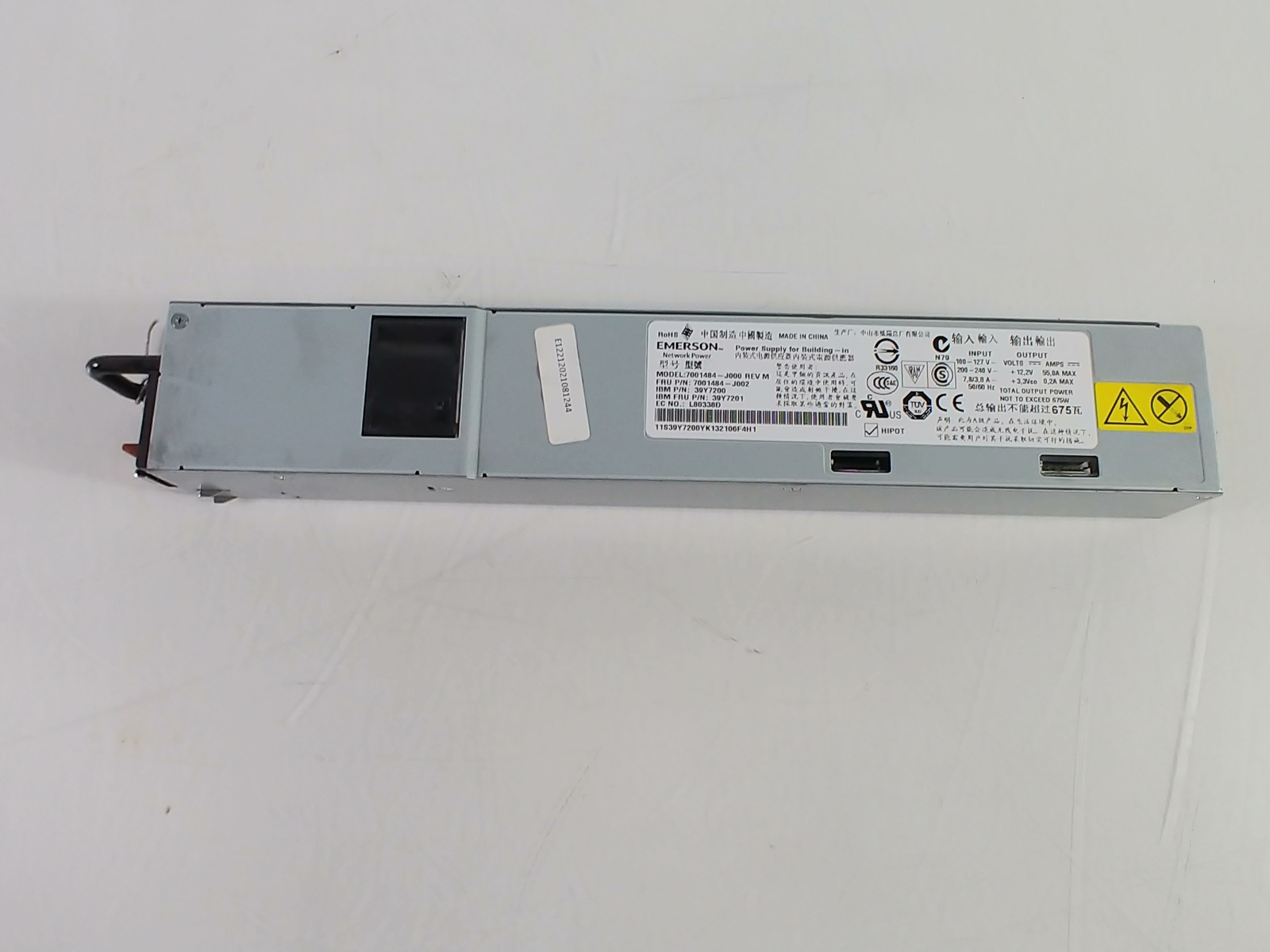 Lot of 10 Lenovo IBM x3650 M2 Hot Swap 675W 1U Server Power Supply ...