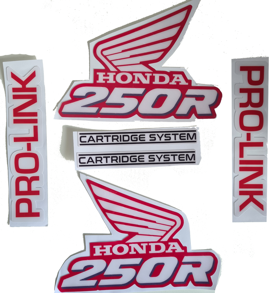 Kit Decals, graphics stickers for Honda xr250 xr 250 xr250r design 1989 ...