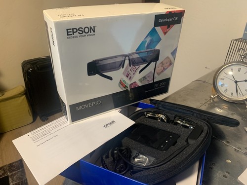 Epson Moverio BT-200 AR Smart Glasses / Android OS, New in Box | eBay