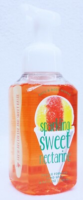 1 Bath & Body Works SPARKLING SWEET NECTARINE Gentle Foaming Hand Soap ...