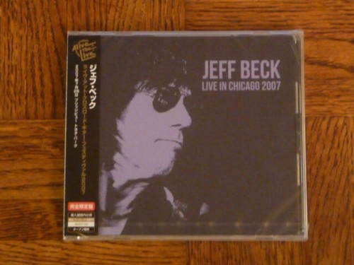 Jeff Beck Group: "Live Chicago 2007" Japan CD w/Obi IACD-11120 [rod ...