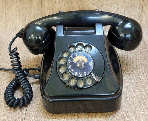 Vintage Classic Rotary Dial Phone Collectible ITI Original Bakelite ...