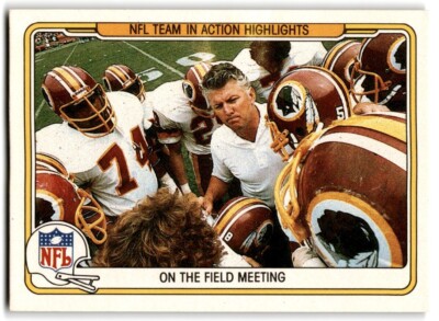 1982 Fleer Team Action NFL Team Highlights Washington Redskins #76 | eBay