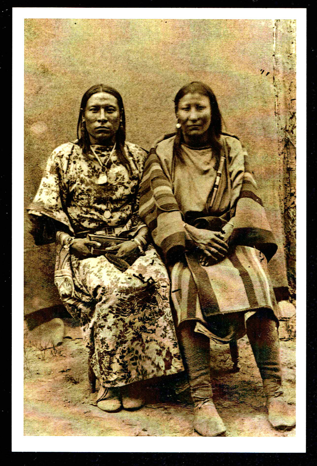 ⫸ 986 Postcard JIM & SQUAW, Crow American Indian Berdache Gay ...