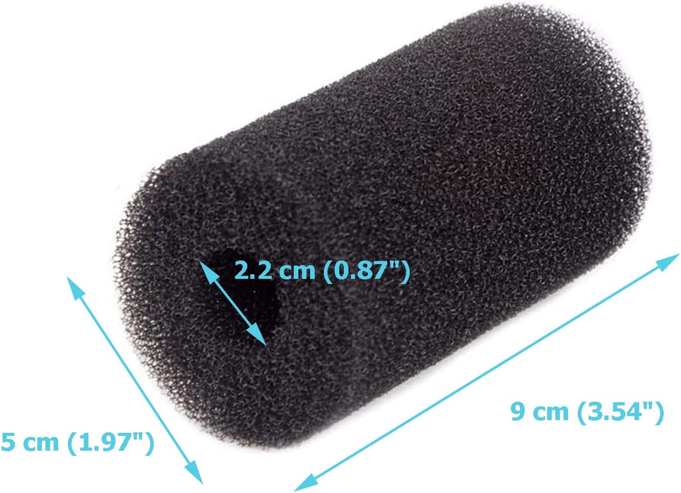 4 Packs Aquarium Filter Intake Foam for Aquaclear Sponge Filter Fish ...