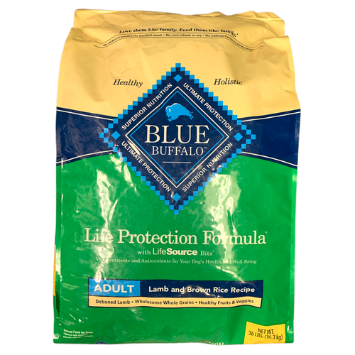Blue Buffalo Life Protection Formula Adult Dog Food, Lamb and Brown ...