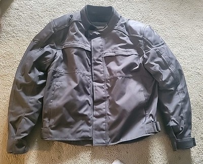 River Road Mesh Motorcycle Jacket Padded Elbows,shoulders Armor Size XL ...