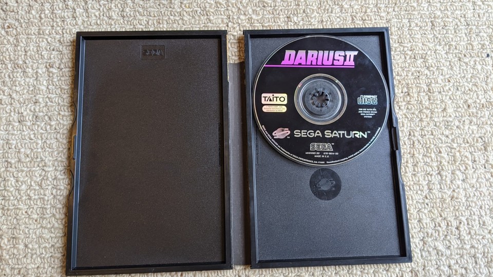 SEGA SATURN DARIUS II | eBay UK