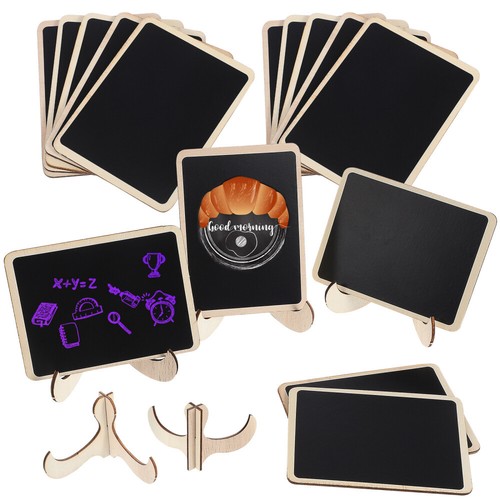 15 Pcs Writing Board Blackboard Chalkboard Signs Office Small ...