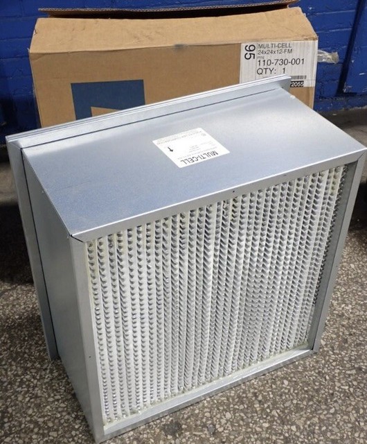 Koch 110-730-001 Single Header Multi-cell Extended Surface Air Filter ...