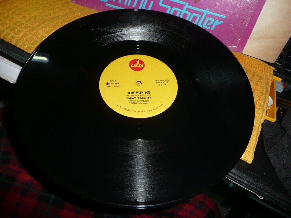 12" single record LP rare Latin Salsa Jimmy Sabater on Salsa - To be ...