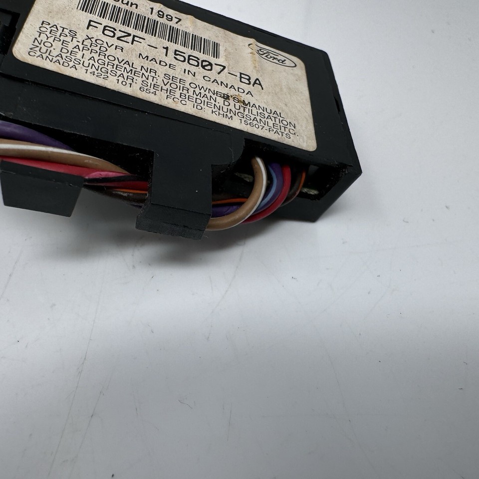 OEM 1997 Ford Mustang F6ZF-15607-BA Anti Theft Pats Transceiver ...